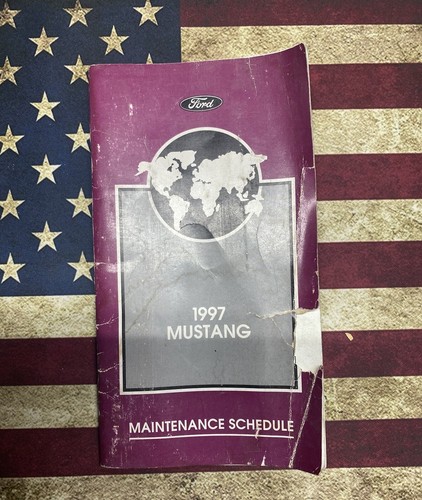 Ford Mustang Maintenance Schedule Pdf
