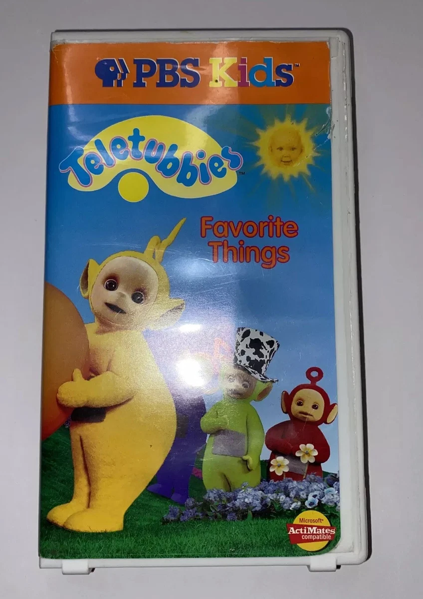 Teletubbies Favorite Things Vhs