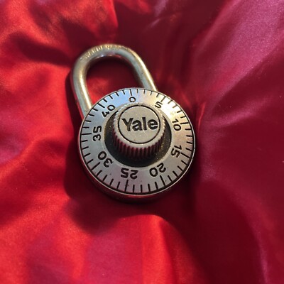 Padlock, Yale Combination, Marked- Harden60 Combination Provided, | eBay