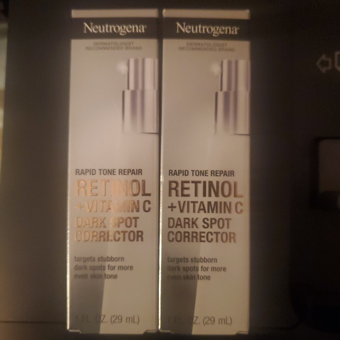 LOT OF 2 Neut retinol + vitamin C dark spot corrector 1oz each NEW LOOK ...