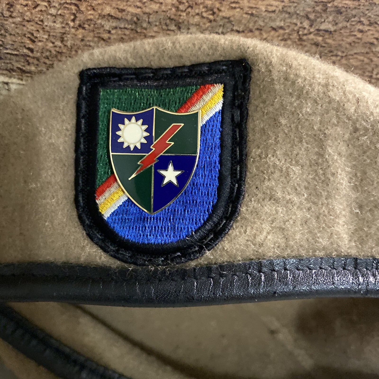 Authentic New 3rd Battalion 75th Ranger Regiment Tan … - Gem