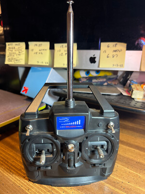 Walkera RC Helicopter REMOTE CONTROL ONLY Black 4 Channel ~ UNTESTED AS ...