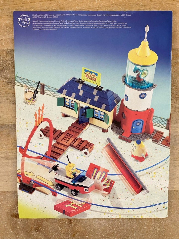 LEGO SpongeBob SquarePants: Mrs. Puff's Boating School (4982 ...