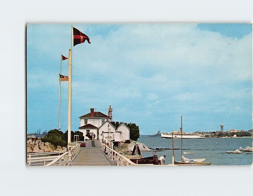 Postcard Ida Lewis Yacht Club Newport Rhode Island USA | eBay