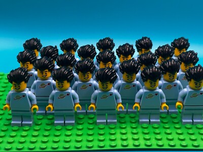 Lego NEW BAM Light Blue Classic Space Torso Spaceman Minifigure - many ...