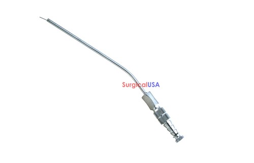 Frazier Suction Tubes 7.5" Angled 10Fr with Finger Cut Off Valve ...