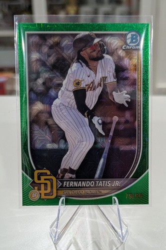 2025 Bowman Fernando Tatis Jr mega Box Green Mojo Refractor /99 | eBay
