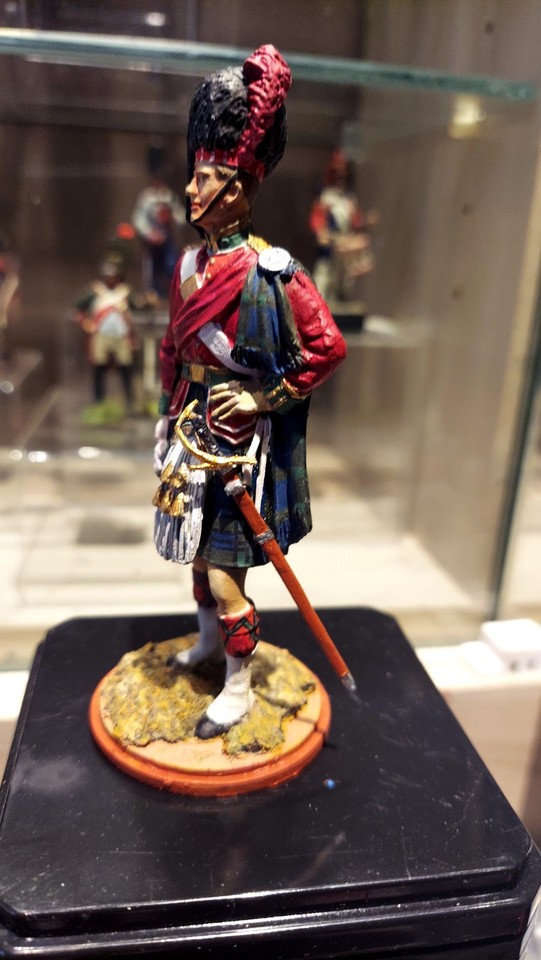Napolionic Wars 90mm Toy Soldier Art 42nd Black Watch Highlander ...