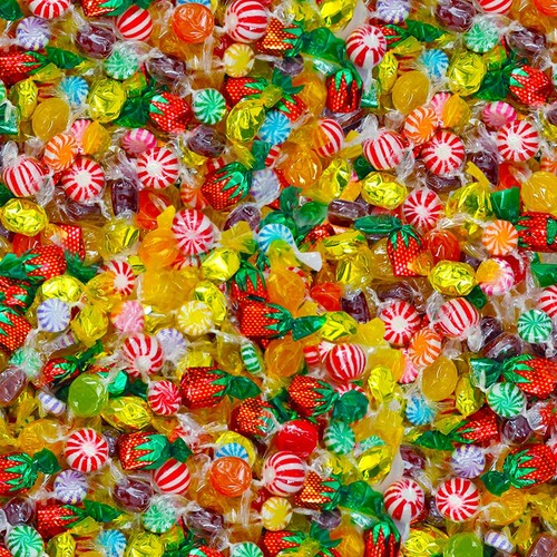 Bulk Hard Candy - 4 Pounds - Individually Wrapped - Office Candy ...