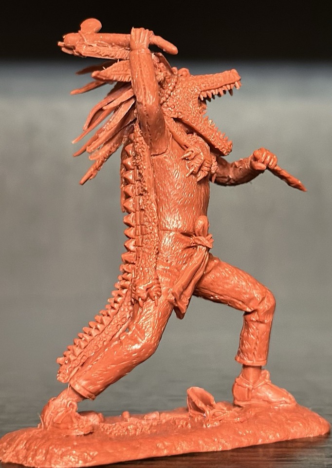 PLASTIC PLATOON Aztecs Indians Toy soldiers 1:32 New 6 figures | eBay