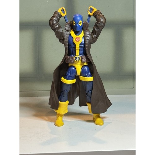 Custom X-MEN DEADPOOL w/ Trench MARVEL LEGENDS MADCAP BAF SAURON | eBay