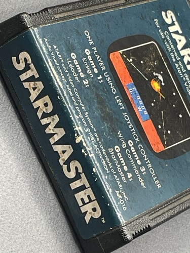 Starmaster Atari 2600, 1982 Vintage Video Game Ensign, Leader, Wing ...