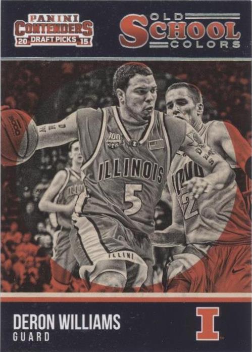 2015-16 Panini Contenders Draft Picks - Old School Colors Deron ...