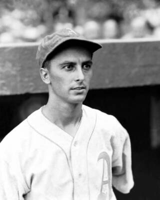 Alfred J Niemiec of the Philadelphia Athletics in 1936 Baseball Old ...