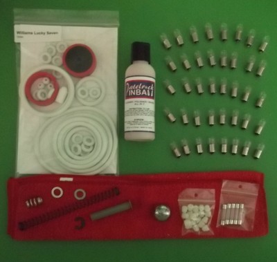 1978 Williams Lucky Seven Pinball Machine Maintenance Super Kit | eBay