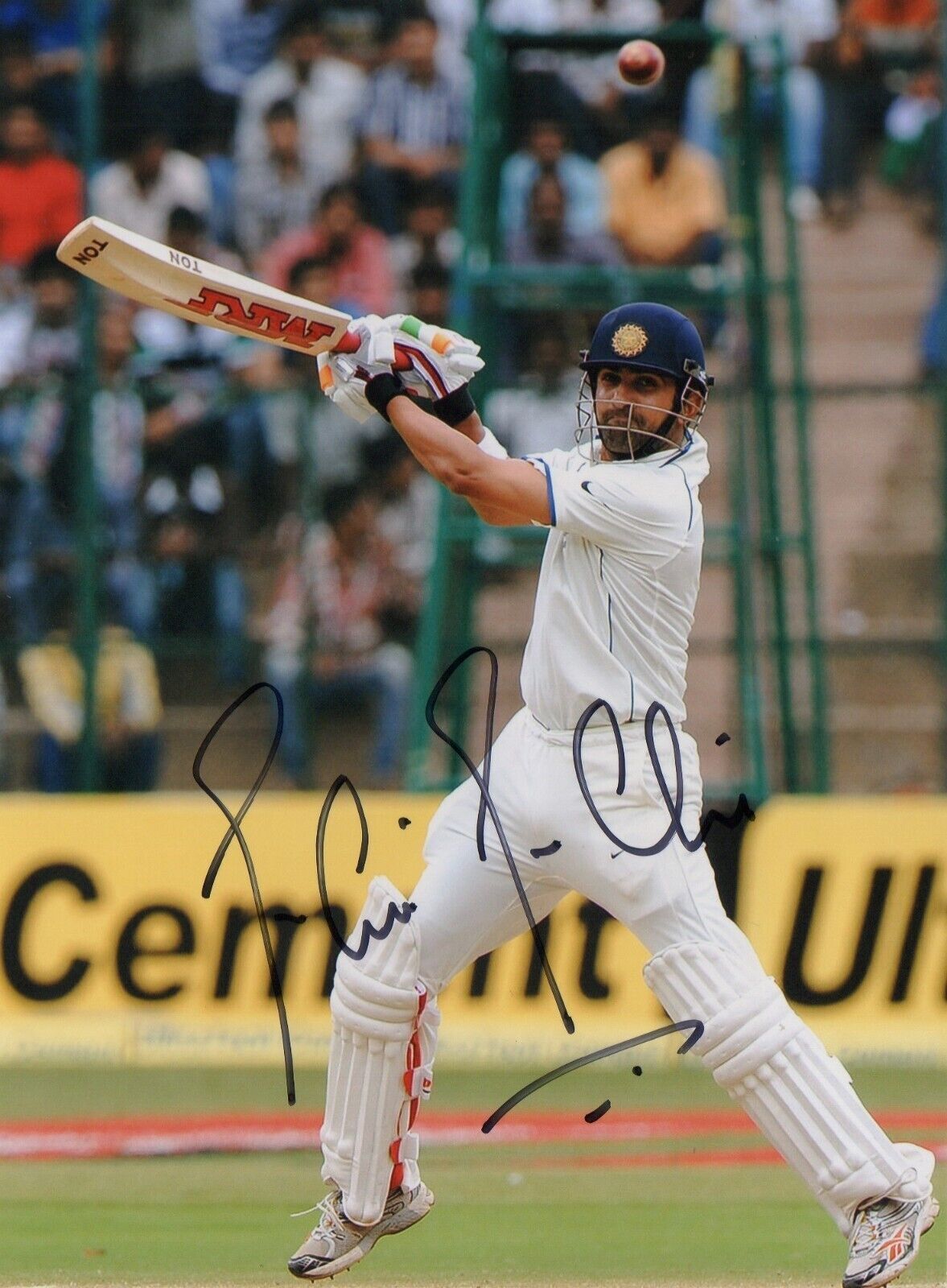 5x7 Original Autographed Photo of Indian Cricketer Gautam Gambhir | eBay