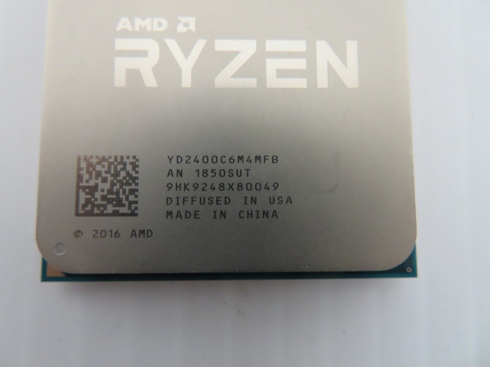 AMD RYZEN 5 2400GE 3.2 - 3.8 GHz YD2400C6M4MFB AM4 CPU Processor | eBay