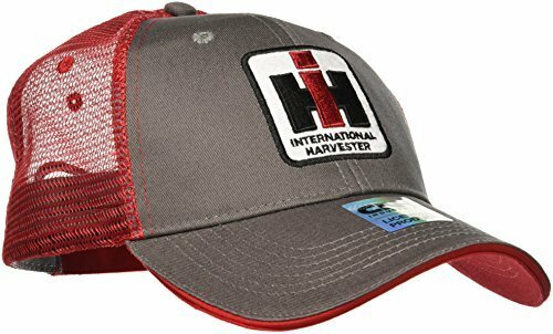 Case IH International Harvester Trucker Hat Cap in Charcoal and Red for ...