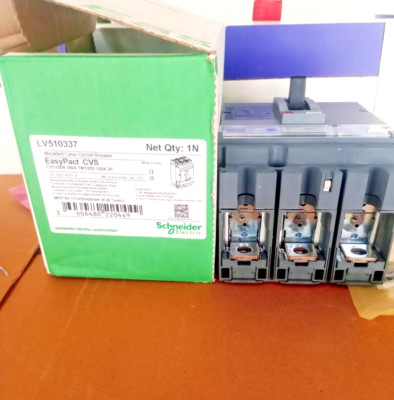 1PC-SCHNEIDER LV510337 CIRCUIT BREAKER Easy Pact 36kA/415VAC,100A TM-D ...
