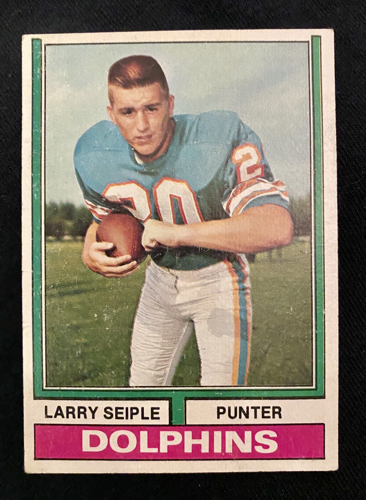 1974 Larry Seiple #66, Miami Dolphins | eBay