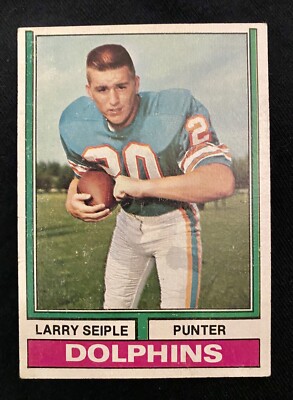 1974 Larry Seiple #66, Miami Dolphins | eBay