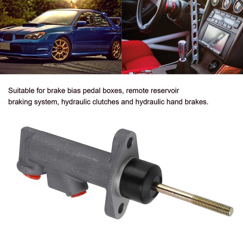Universal Brake Clutch Master Cylinder 0.625 Remote Hydraulic Handbrake ...