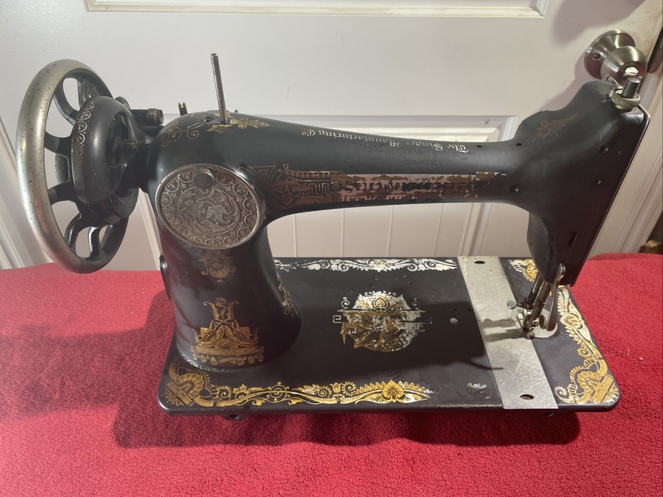 Antique 1924 Model 127 Singer Sphinx Treadle Sewing Machine Head Only ...