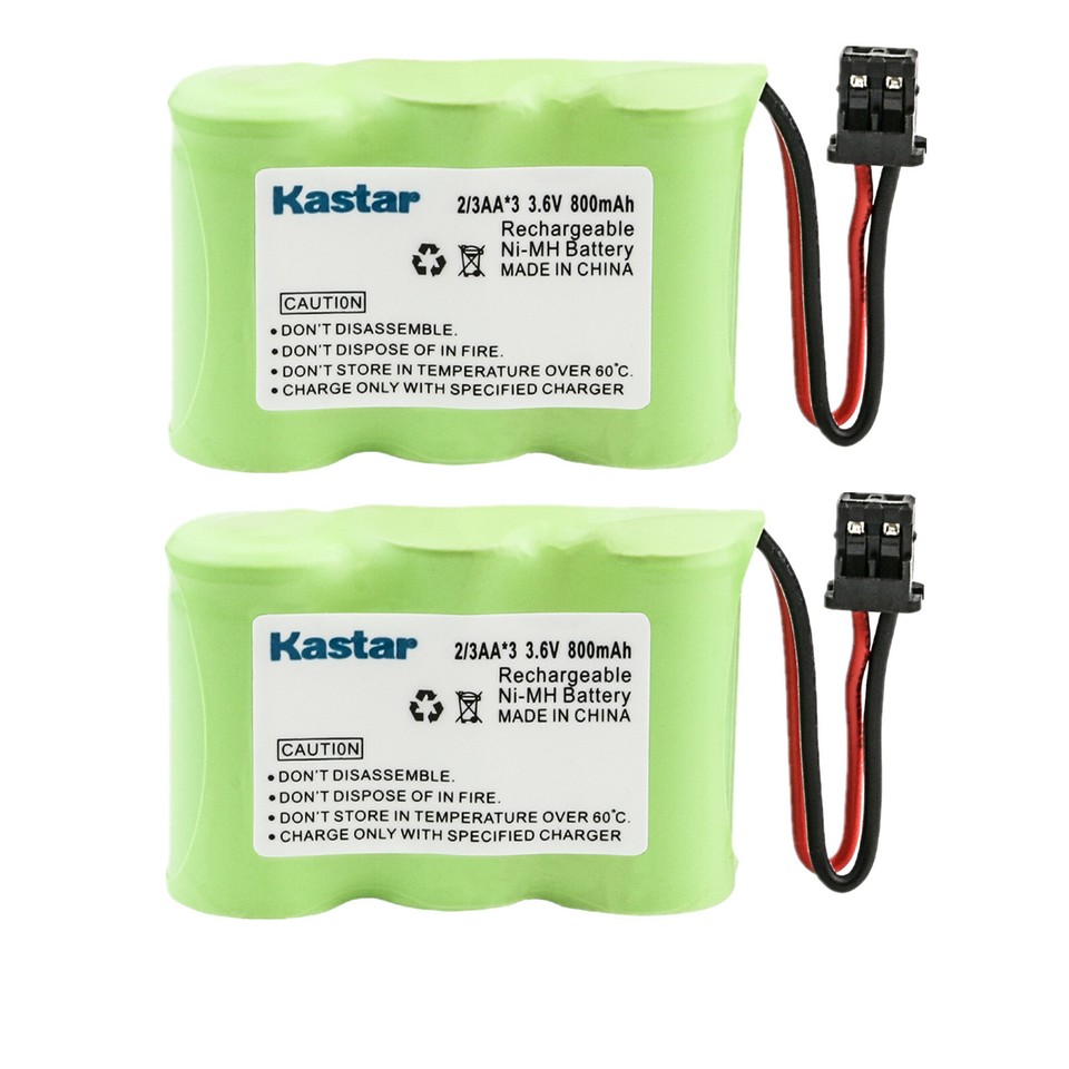 Kastar Cordless Battery Replace for Tele-Phone TEL5000 TEL-5000 TEL5050 ...