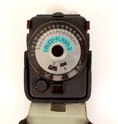 Calcu-Flash-II Flash Meter w/ Leather Case | eBay