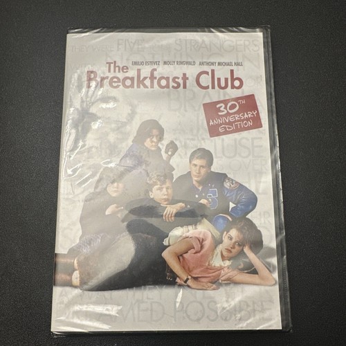 The Breakfast Club 30th Anniversary Edition DVD 1985 Film Sealed Brand ...
