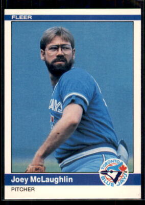 1984 Fleer Joey McLaughlin #162 Toronto Blue Jays | eBay
