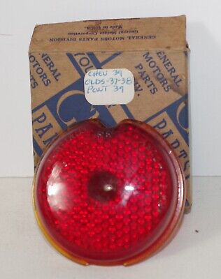 NOS 1937-1953 GM Tail Light Lens GM #920696 Oldsig-Dury Stimsonite ...