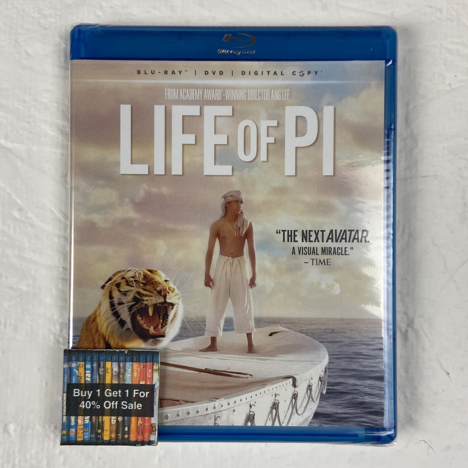 Life of Pi Blu-ray + DVD 2-Disc Set + Digital UltraViolet Factory ...