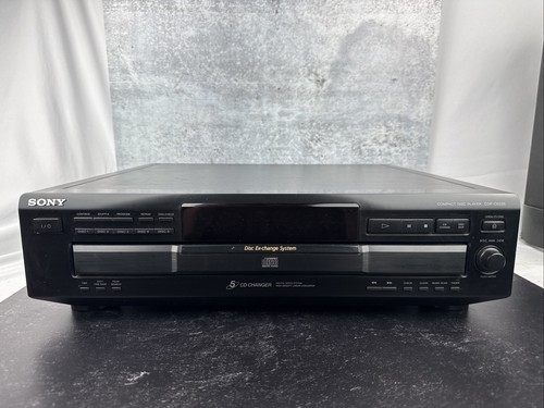 Sony CDP-CE235 - 5 CD Disc Changer Player - Tested Works - No Remote | eBay