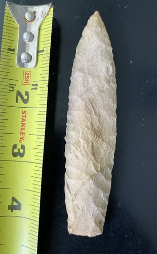 Agate Basin Or Sedalia Spearhead Arrowhead Burlington Chert Modern Point | eBay