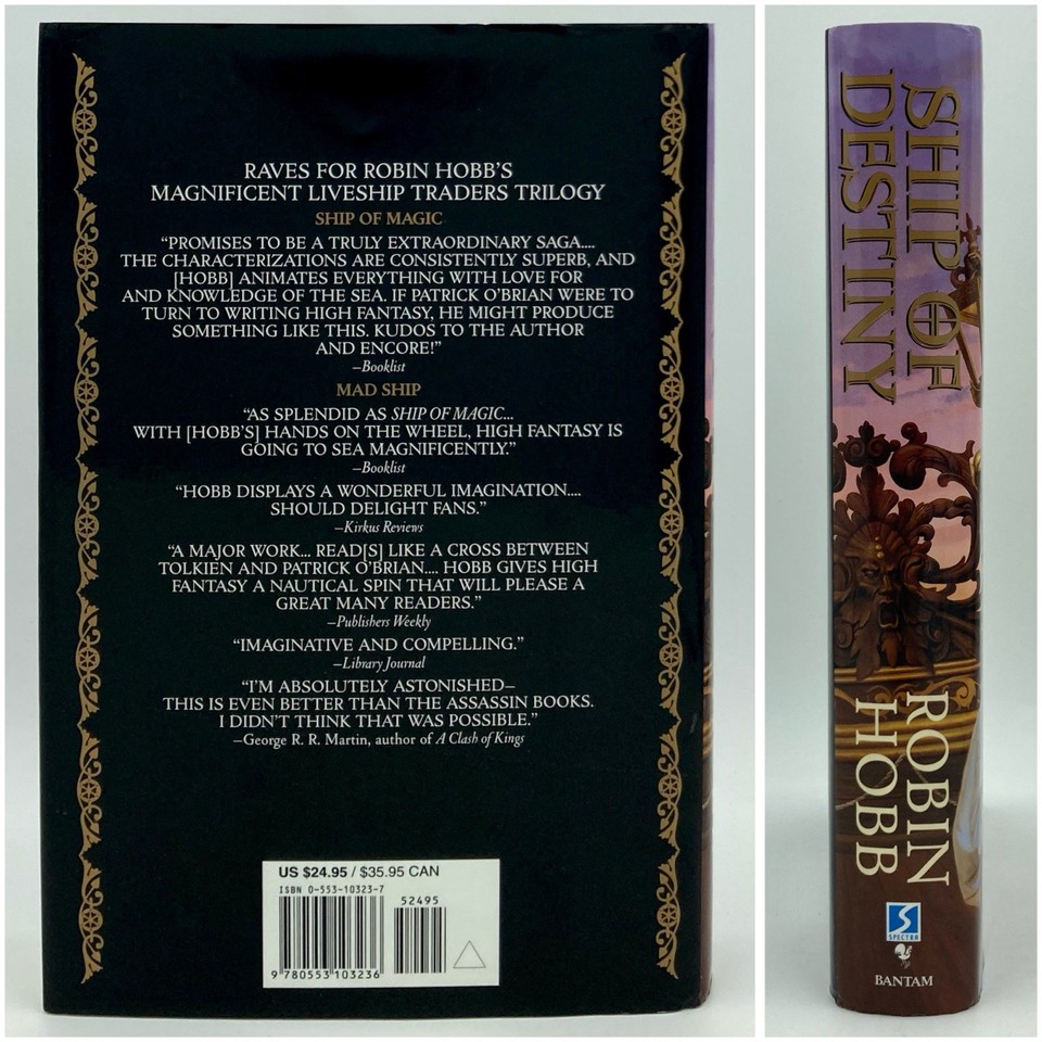 Ship of Destiny - Robin Hobb (1st ed. 1st print) Bantam, 2000 ...