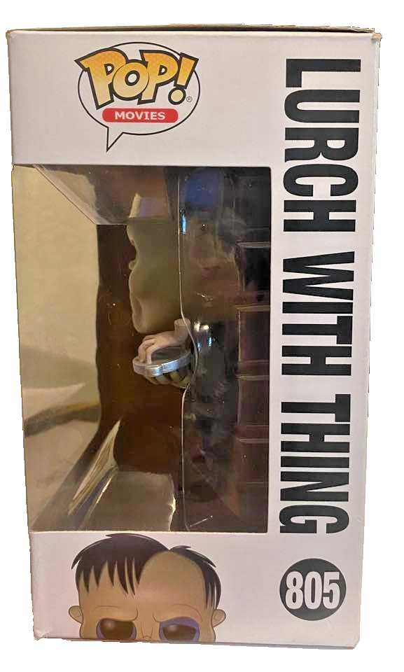 Pop Funko Vinyl Figure: The Addams Family - Lurch with Thing #805 in ...