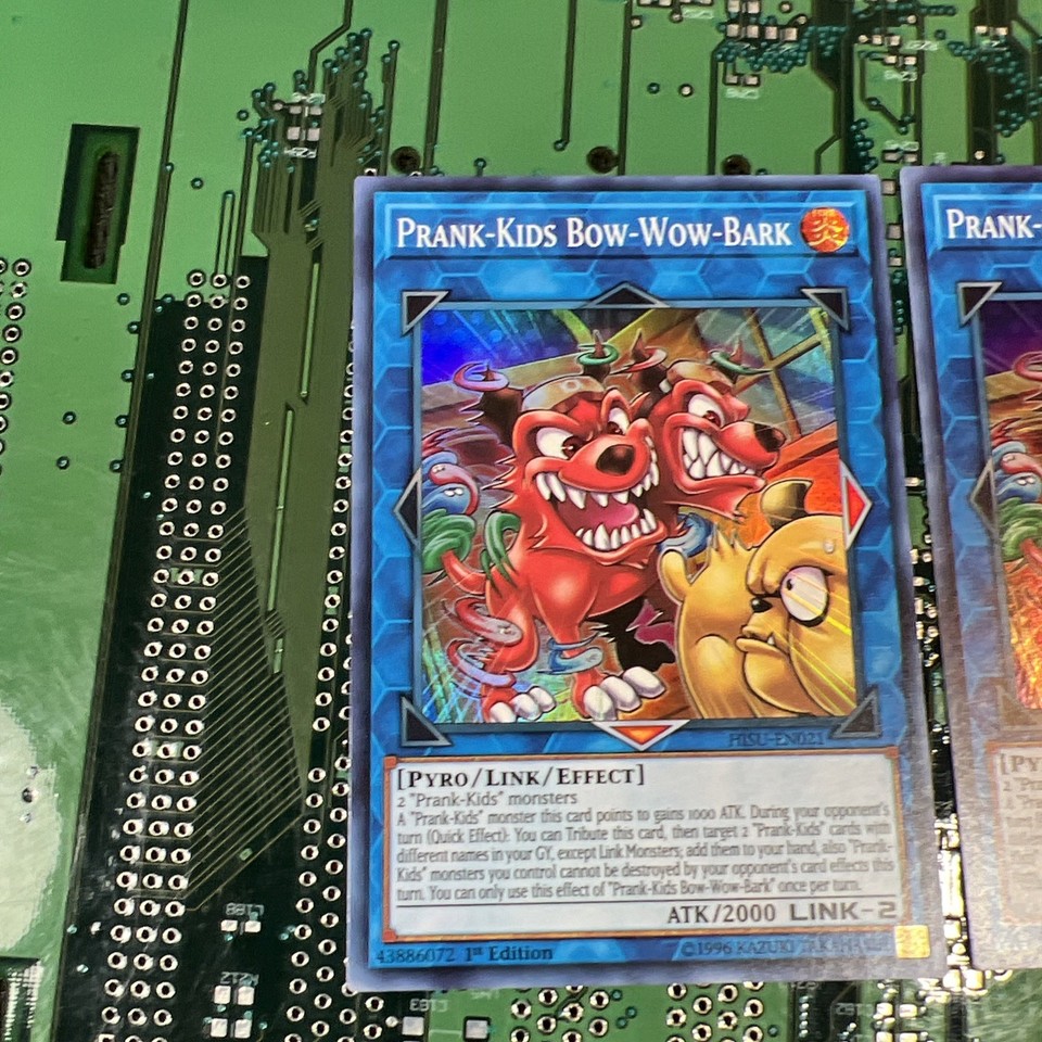 Prank-Kids Bow-Wow-Bark HISU-EN021 Super 1st Edition Hidden Summoners ...