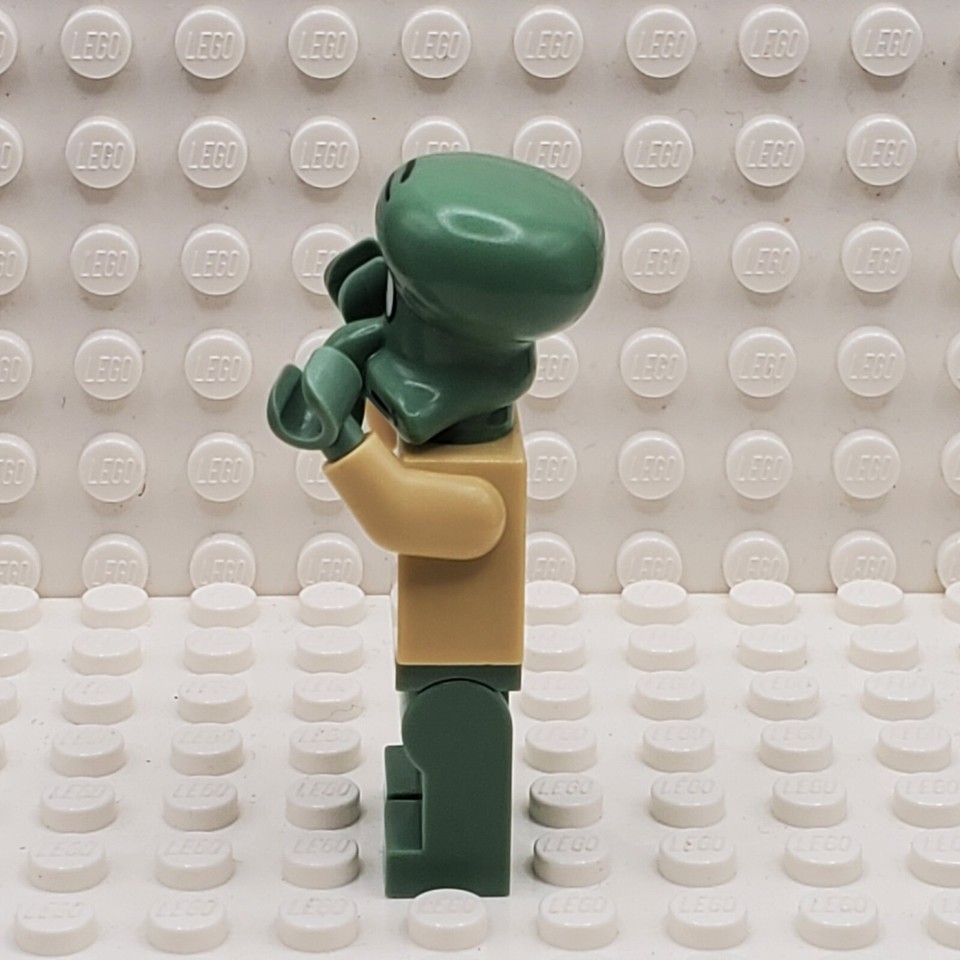 Lego SpongeBob SquarePants Squidward Minifigure Pink Lei Flower | eBay