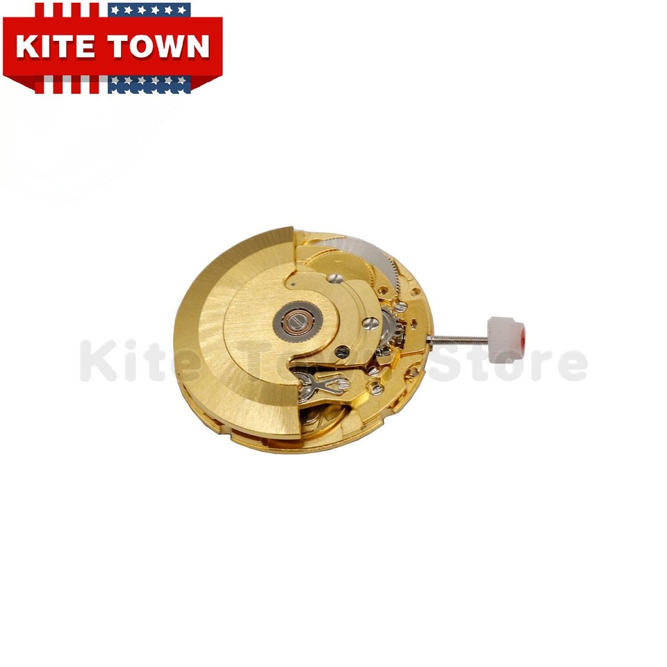 ST2130 Clone ETA 2824-2 SELLITA SW200 Gold Black 3H Atomatic Watch ...