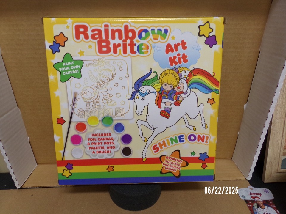 Rainbow Brite Art Kit with A Bonus Bookmark inside- Celebrating 40 ...