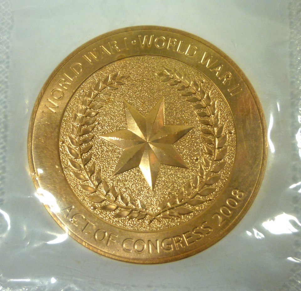 Cherokee Nation World War 2 Code Talkers Bronze Medal Sealed | eBay