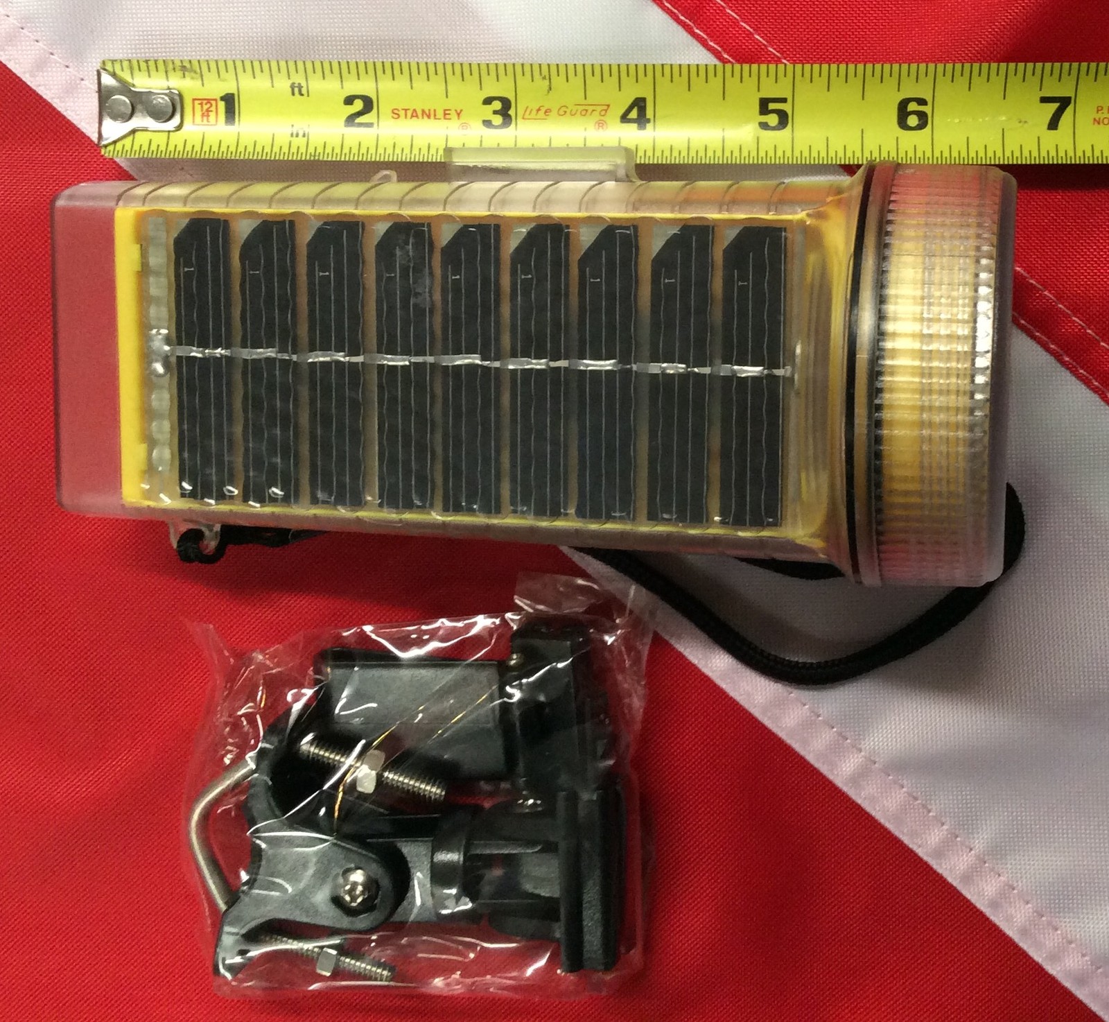 Solar rechargable light tactical gear disaster equipment emergency ...