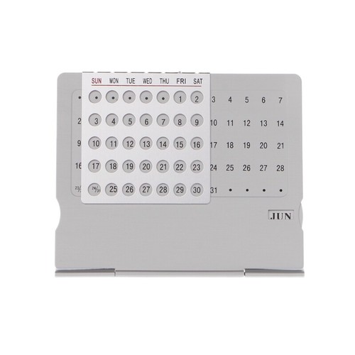 Super Perpetual Unique Adjustable Desk Calendar Office Supplies Hand ...