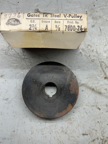 GATES Tru-run Steel pulley 7800-0026 | eBay