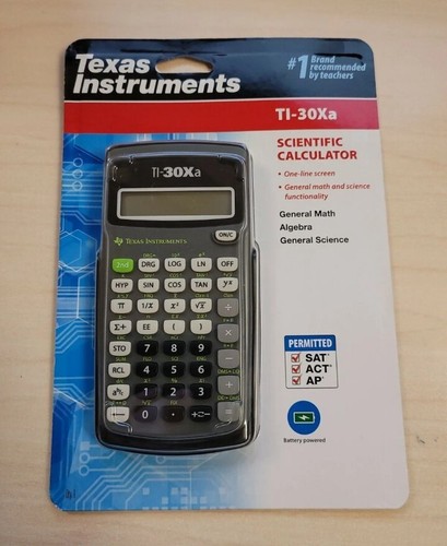 Texas Instrument TI-30Xa Scientific Calculator | eBay