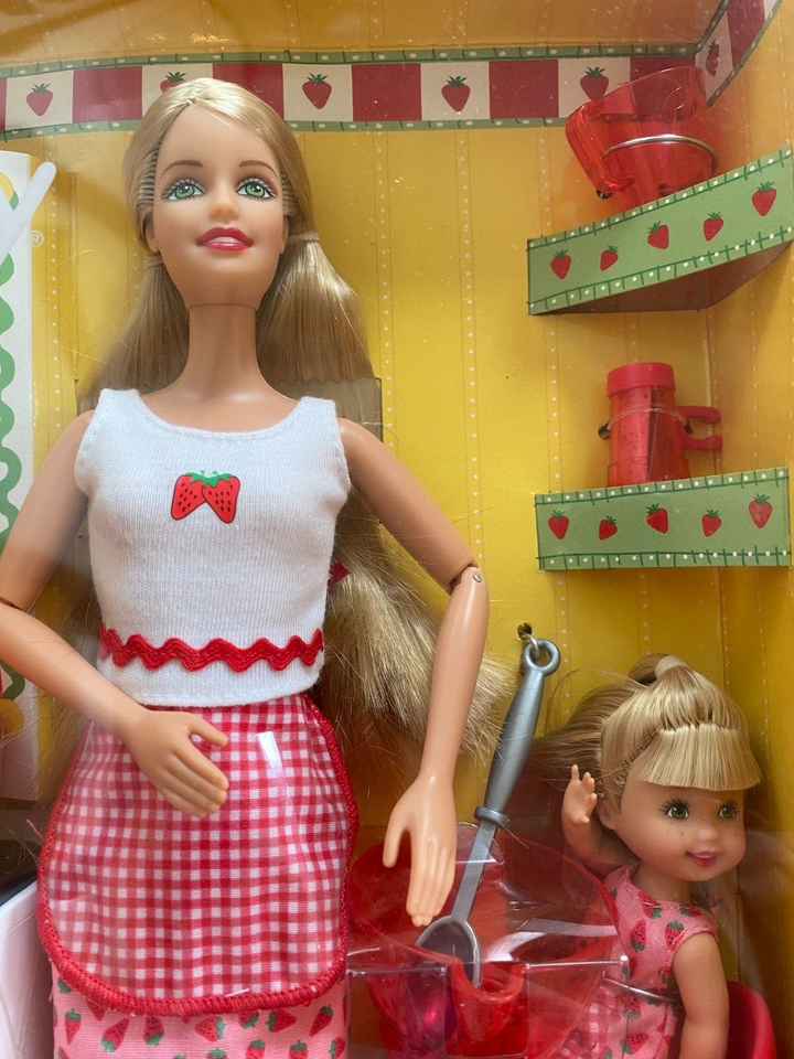 Barbie & Kelly Fun Treats You Can Eat Playset 2001 Mattel 55578 NIB | eBay