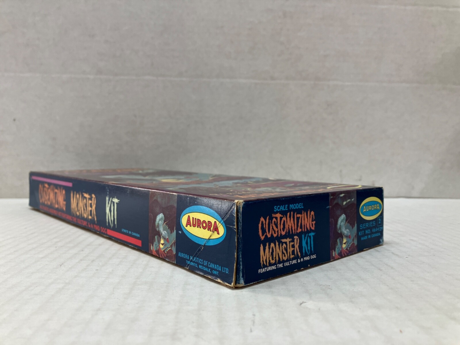 VINTAGE AURORA 1960'S THE VULTURE & MAD DOG MODEL KIT | eBay