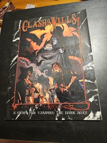 Vampire: The Dark Ages - Clash of Wills Sourcebook SC NEW RPG ...