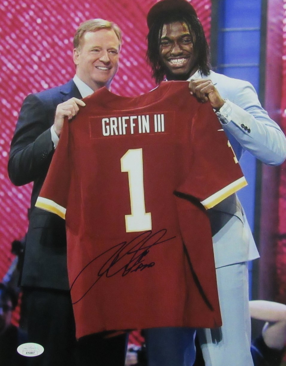 Robert Griffin III Autographed Memorabilia | Signed Photo, Jersey ...